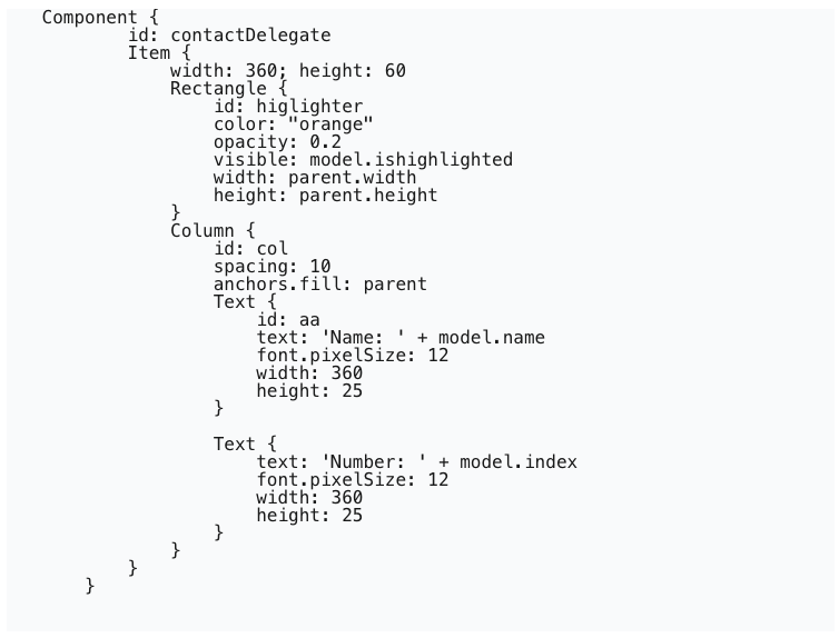 Qt for MCUs - Lists & Highlights